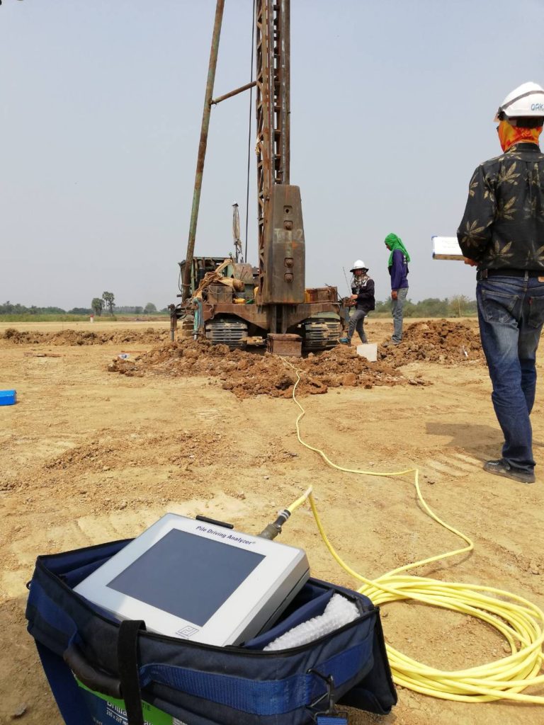 รูปภาพทดสอบ Dynamic Load Test – w-piletest